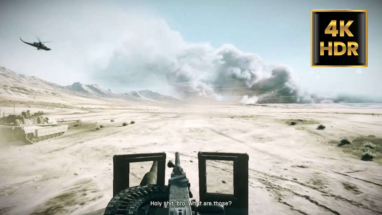 BATTLEFIELD 3 - Mission Thunder Run Game Play 4K RESOLUTION - YouTube