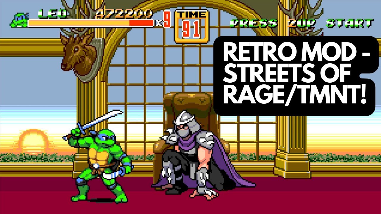 Longplay - Teenage Mutant Ninja Turtles - Shredders Re-Revenge (Streets ...