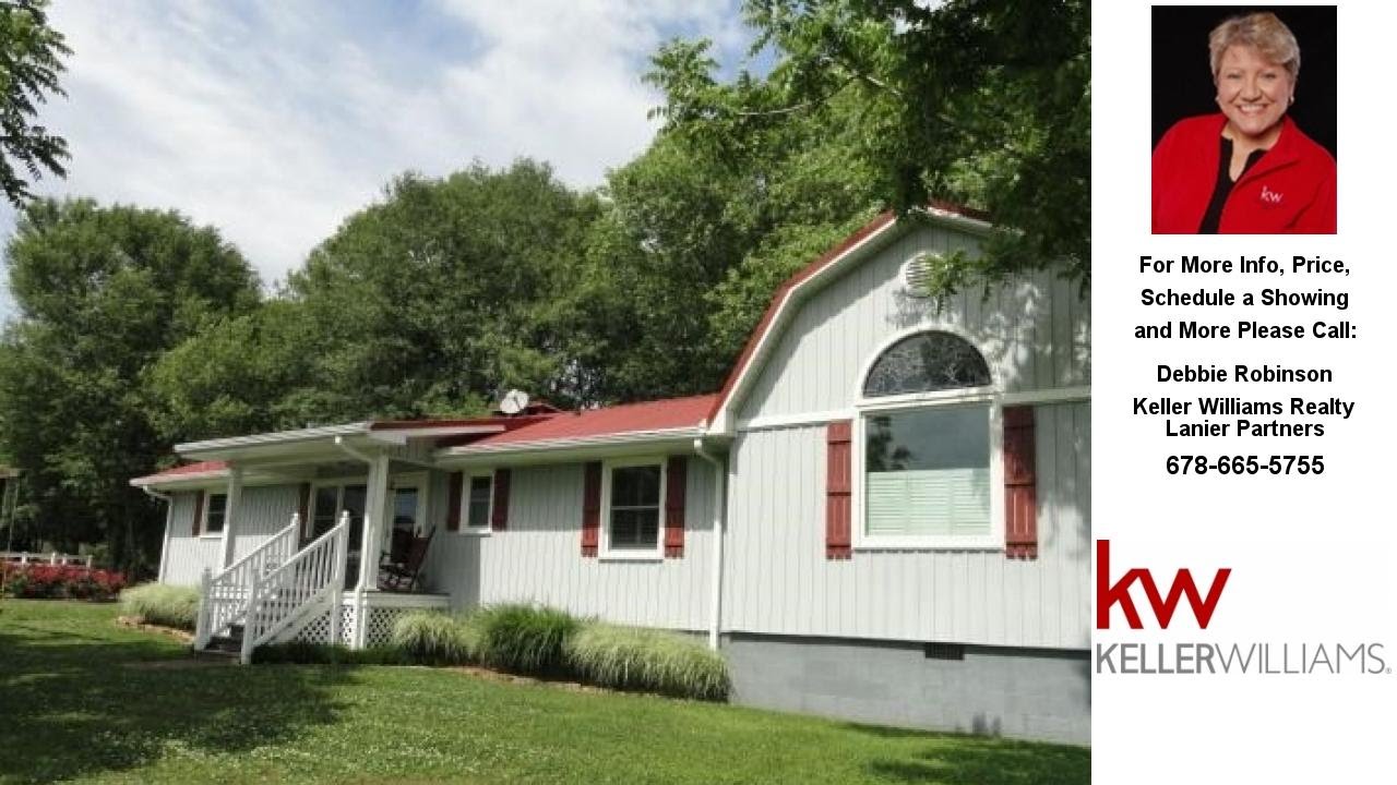 1519 Jones Rd, Winder, GA Presented by Debbie Robinson. - YouTube