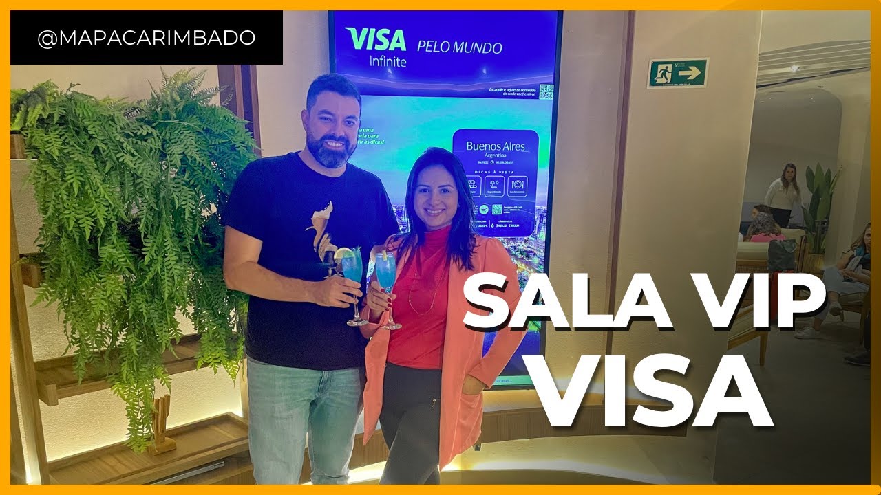 Nova Sala VIP Visa Infinite em Guarulhos - Terminal 3 Internacional - YouTube