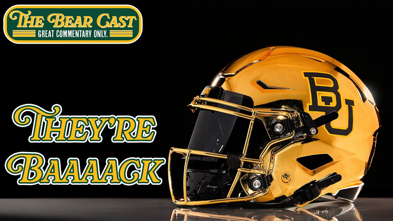 Gold Chrome is BACK at Baylor! Helmet Release Reactions - YouTube