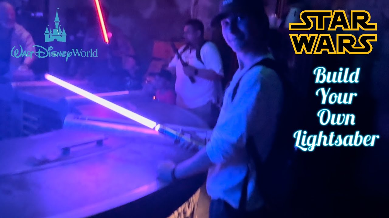 Star Wars Build Your Own Lightsaber - YouTube