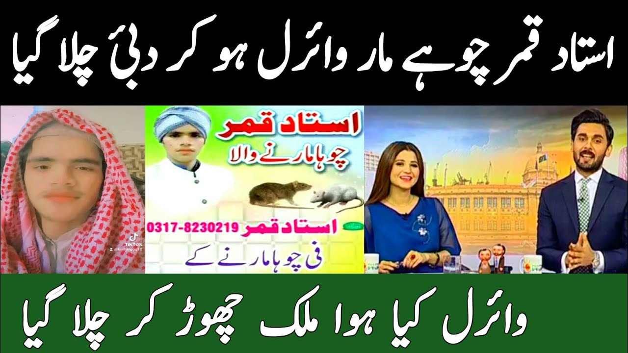 Gharon Aur Dukanon Se Chohe Pakarnay Wala Ustad Qamar Viral | Log ...
