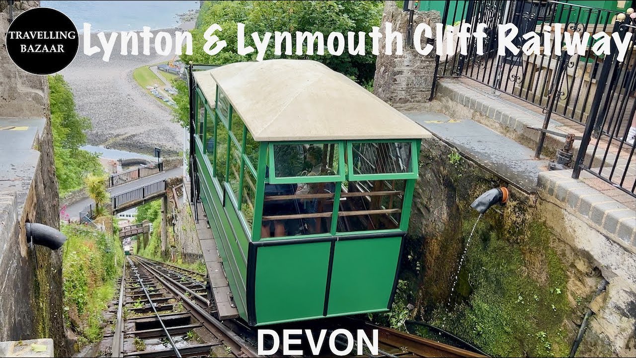 🌎 Lynton & Lynmouth Cliff Railway | Fully Water Powered | Devon | UK ...