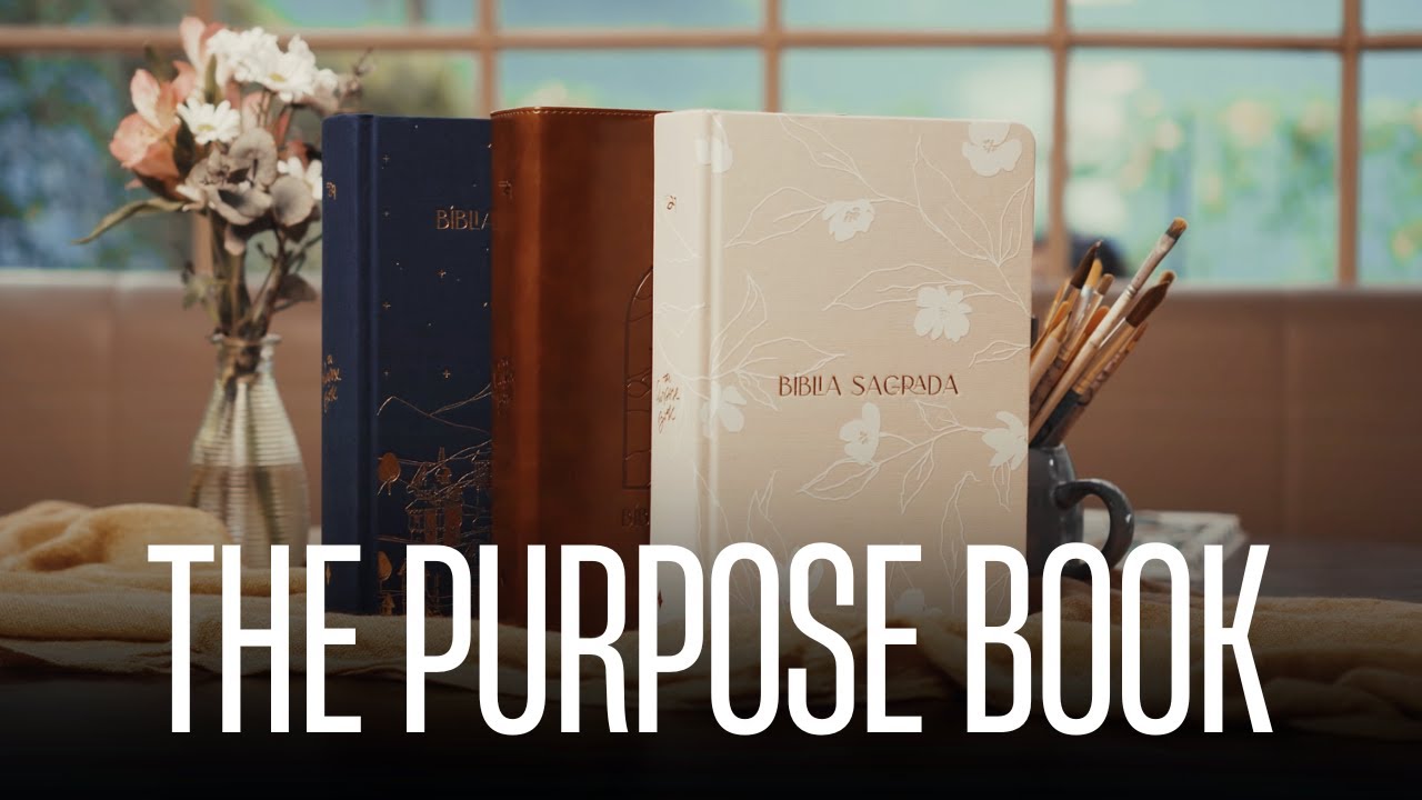 Bíblia The Purpose Book | A21 | Letra Normal | Espaço para anotações ...
