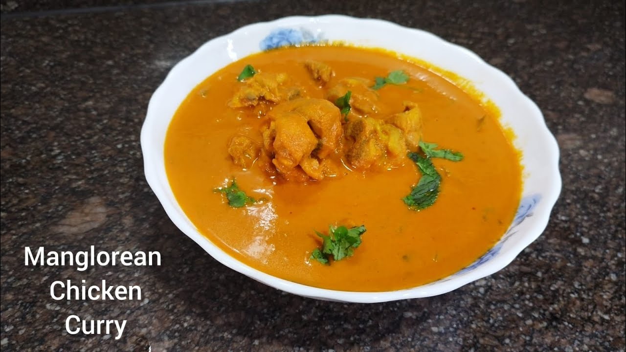 Manglorean Chicken Curry Recipe | Chicken Red Curry | kori Gassi Recipe ...