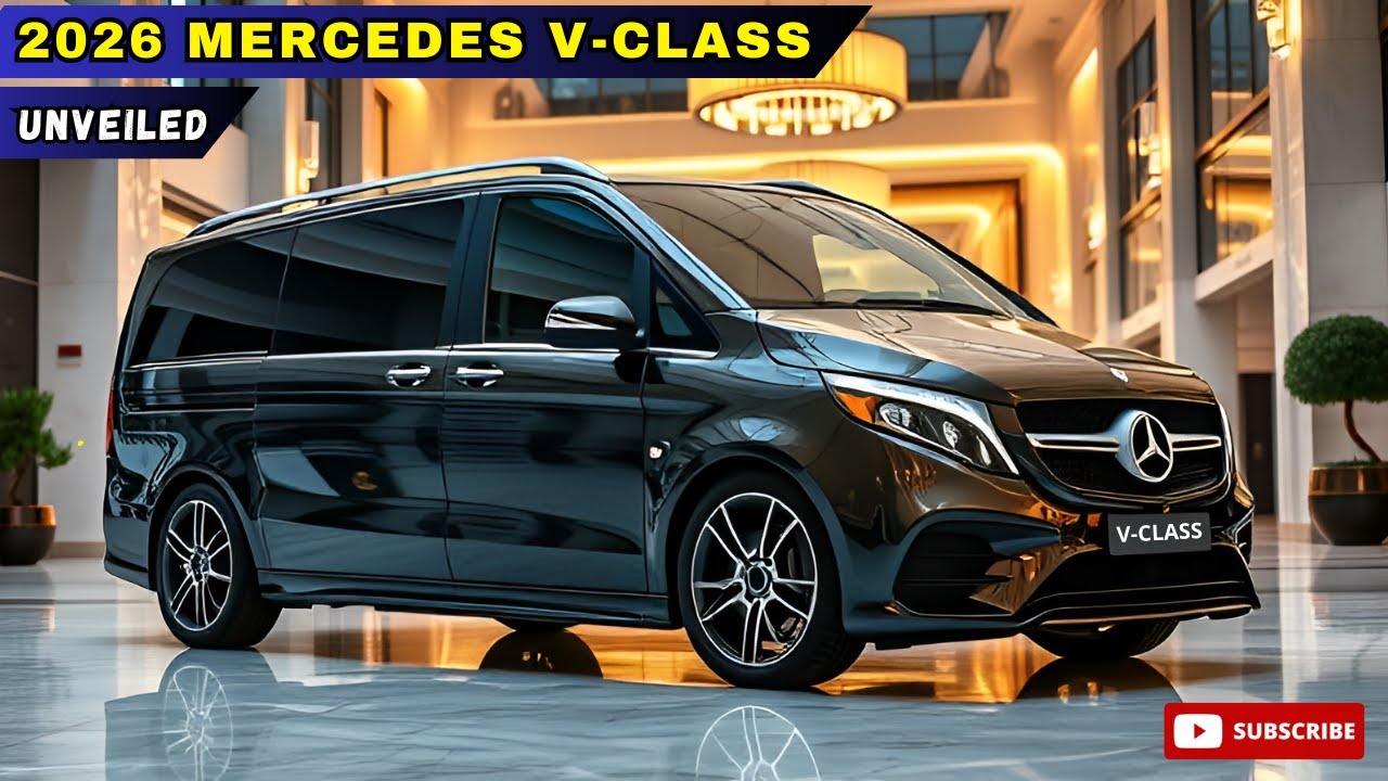 🔥 The 2026 Mercedes V-Class – More Than Just a Van, It’s a VIP Lounge ...
