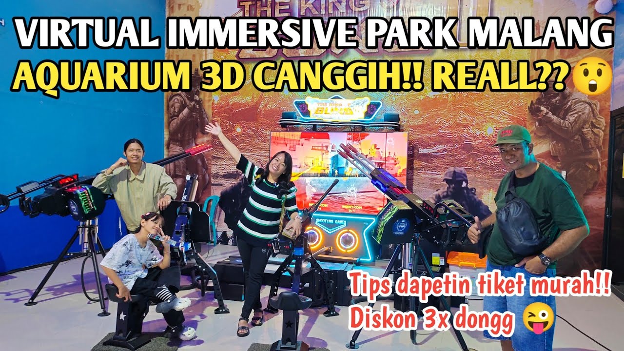 Review Virtual Immersive Park (VIP) Batu Malang • Cara Dapat Tiket ...
