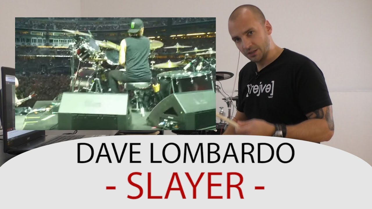 Drum Teacher Reacts to Dave Lombardo - Drummer of Slayer - YouTube