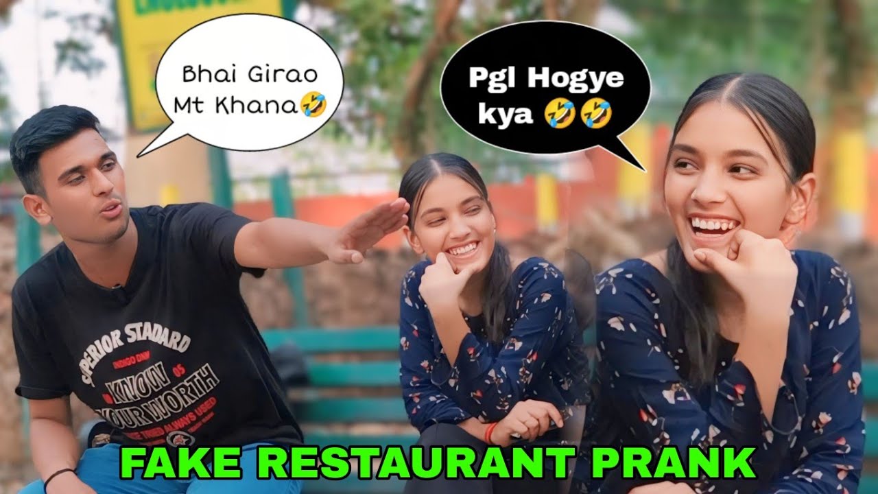 FAKE RESTAURANT PRANK ON GIRLS 😆😅 | WAITER ASKING FOR ORDER IN FAKE RESTAURANT | TheRascals ...