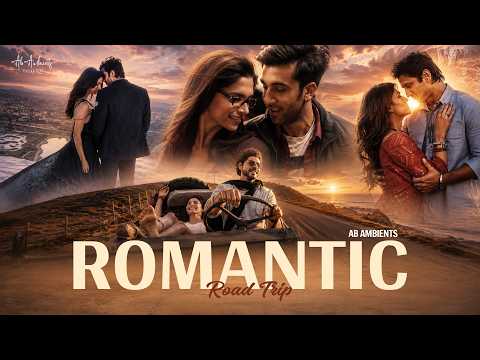 Romantic Road Trip Mashup | AB AMBIENTS | Best Travelling Songs | Atif Aslam | Long Drive Songs