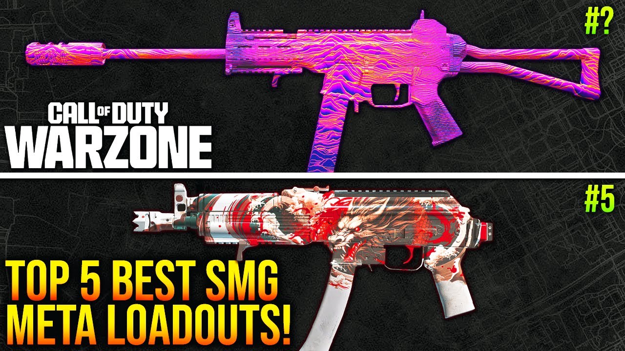 WARZONE: New SMG META! Top 5 BEST SMG LOADOUTS After Update! (WARZONE ...