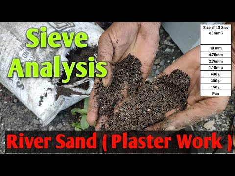 Sieve Analysis of River Sand For Plaster Work | IS Code:2386 Part 1 ...