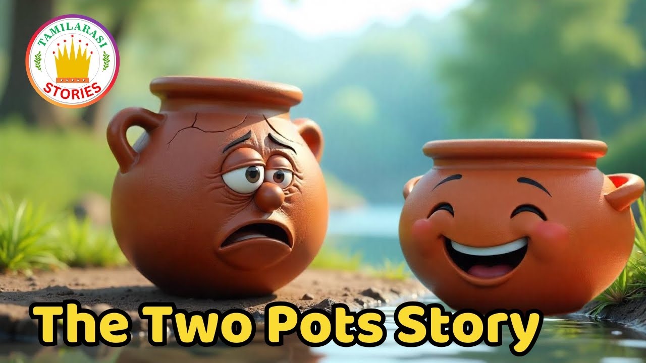 The Two Pots Story in English | Tamilarasi Stories - YouTube