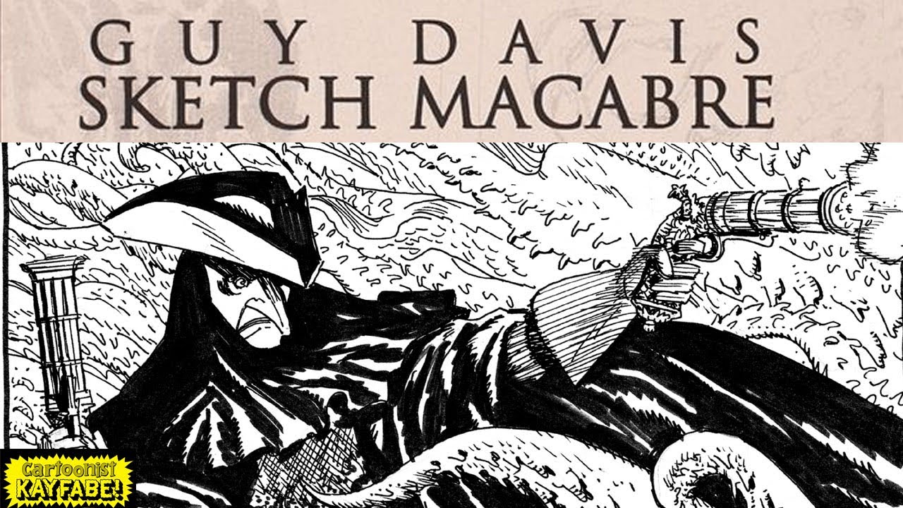 Guy Davis Sketchbook! Such a Treat to See His Artwork! - YouTube