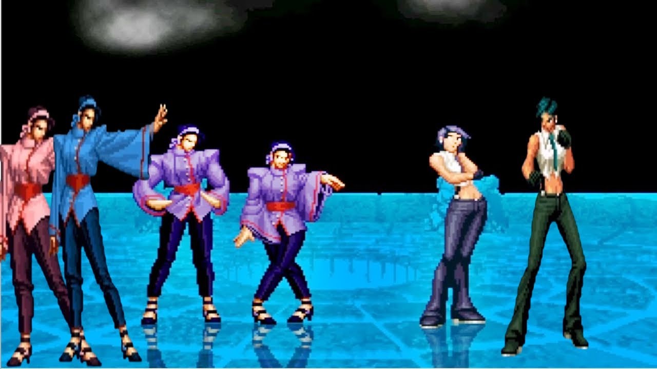 [KOF Mugen] Chizuru Kagura Team vs Vanessa Team mugen full game - YouTube