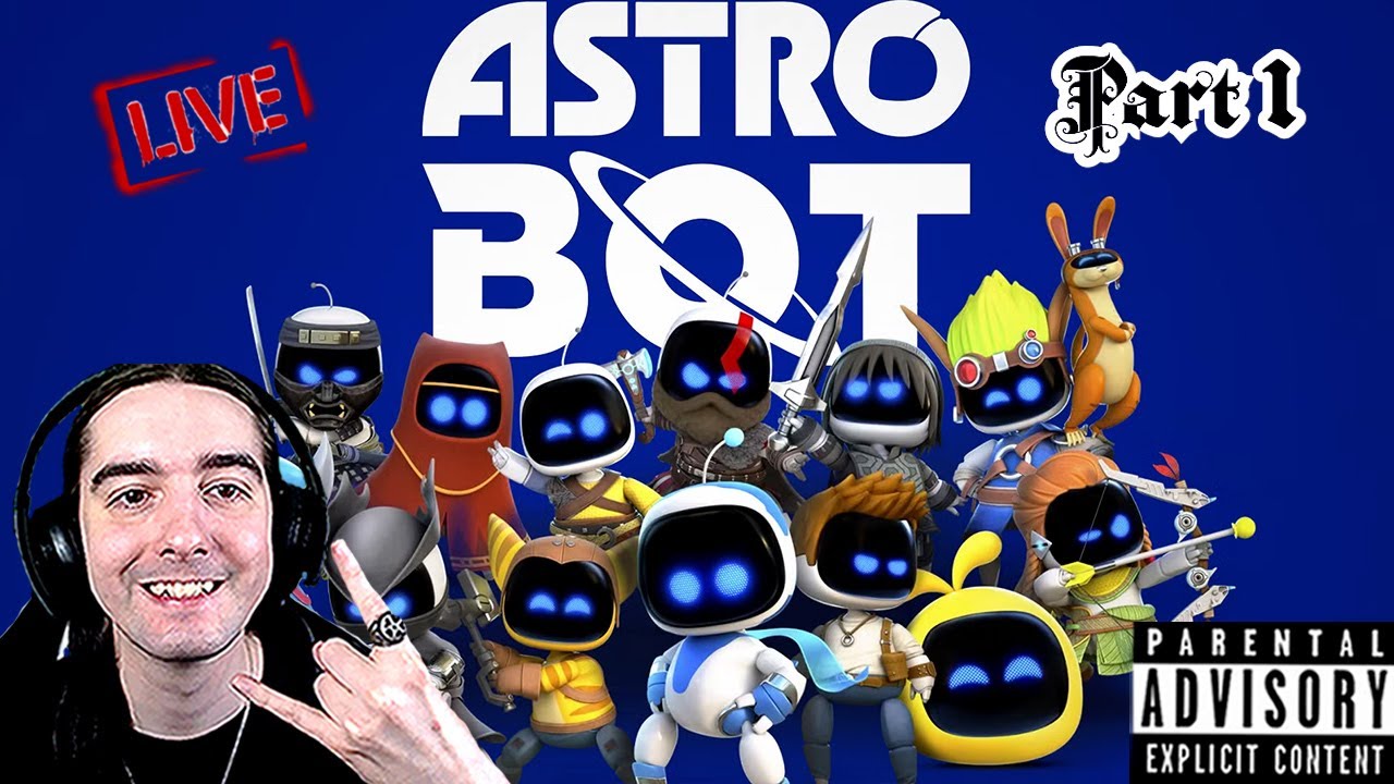 😈LIVE Astro Bot - Part 1 - Happy 1 Year Anniversary! DLC: Stellar ...