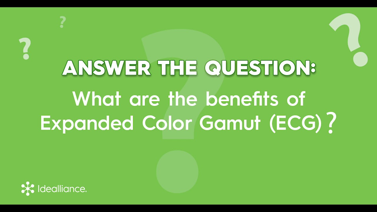 Benefits of Expanded Color Gamut (ECG) - YouTube