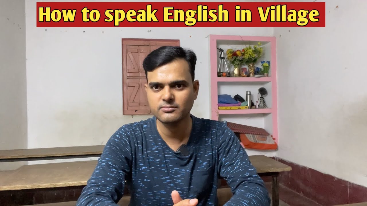 Speaking English in Village//English Speaking Practice Video/How to ...