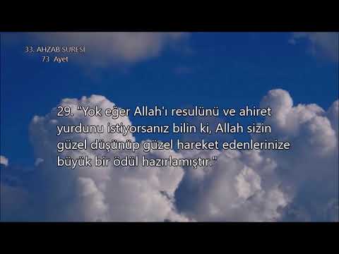 33  AHZAB SURESİ