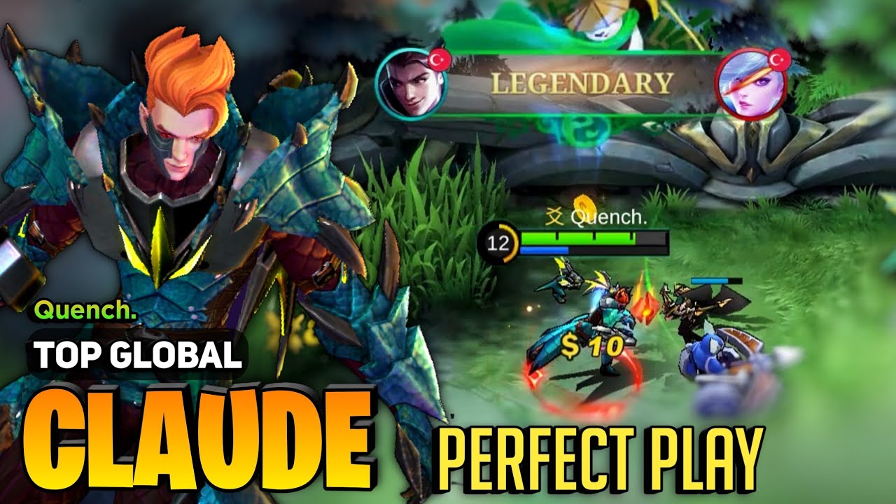 PERFECT PLAY! Claude Best Build 2023 [ Claude Gameplay Top Global ] By ...