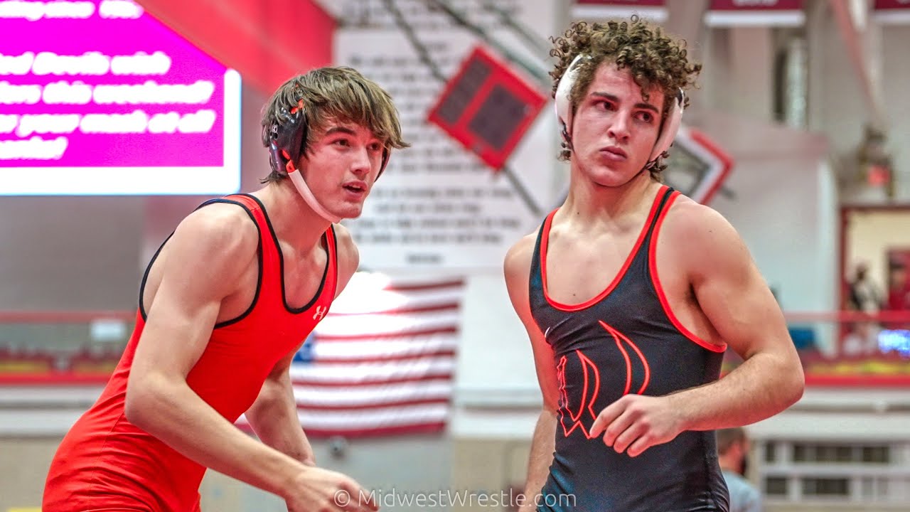 160 – Devin Swidergal {G} of Lincoln-Way West IL vs. Cody Pelton {R} of ...