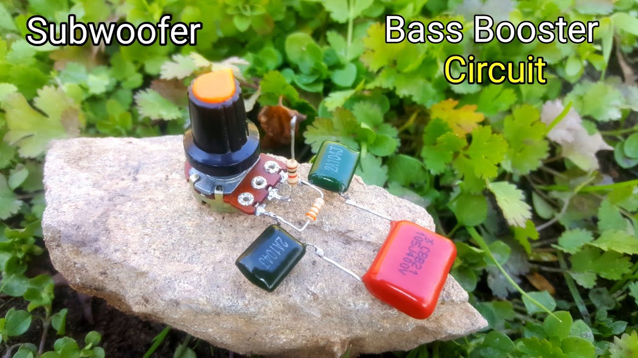 How to make clear bass circuit | Easy bass booster circuit | low ...