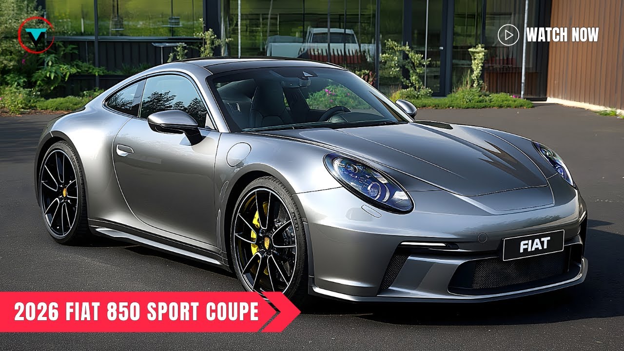 Nuova Fiat 850 Sport Coupé 2026 Svelata - Sarà il prossimo classico ...