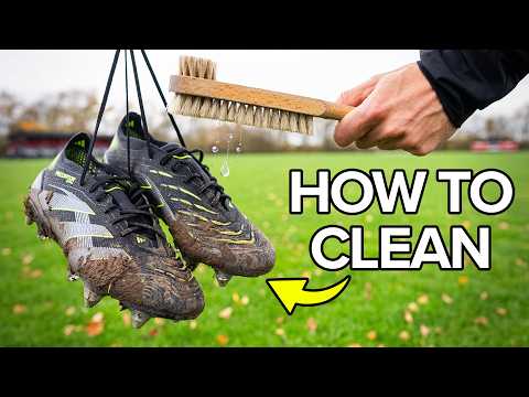 NO MORE DIRTY BOOTS (football boot cleaning hacks)