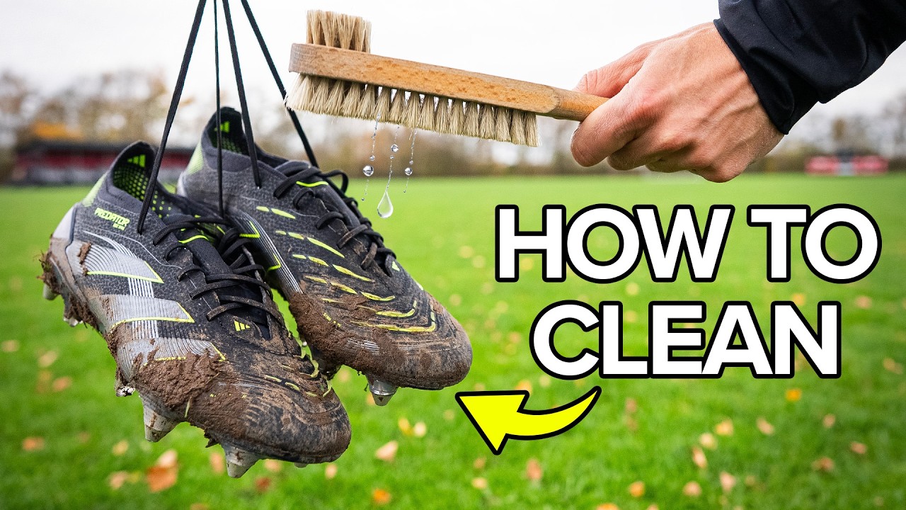 NO MORE DIRTY BOOTS (football boot cleaning hacks) - YouTube