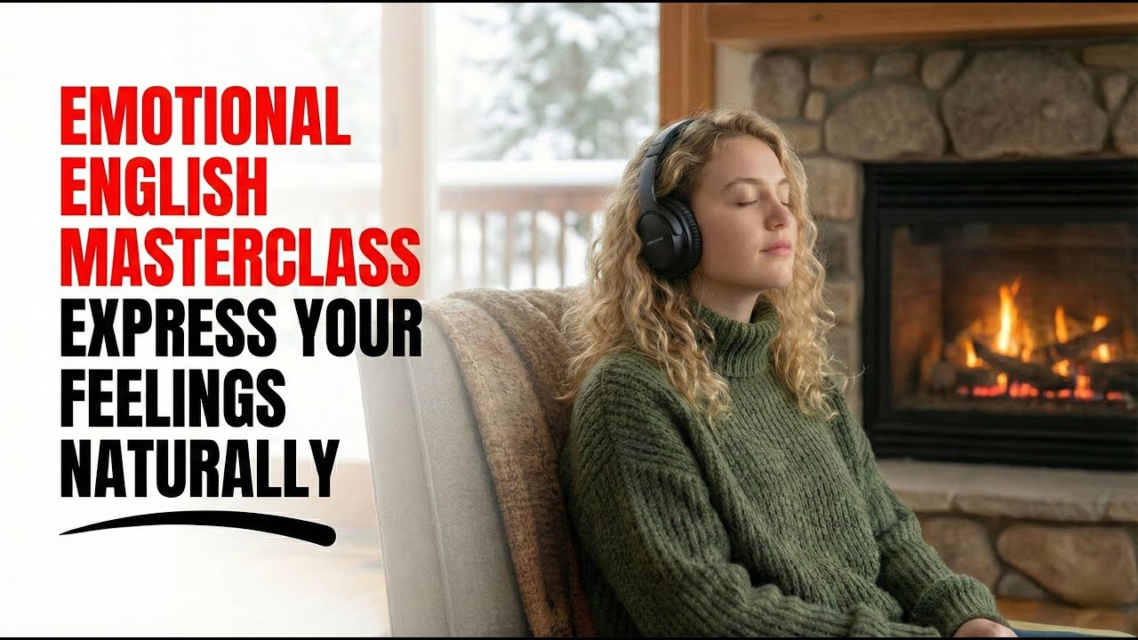 Emotional English Masterclass | Express Your Feelings Naturally ...