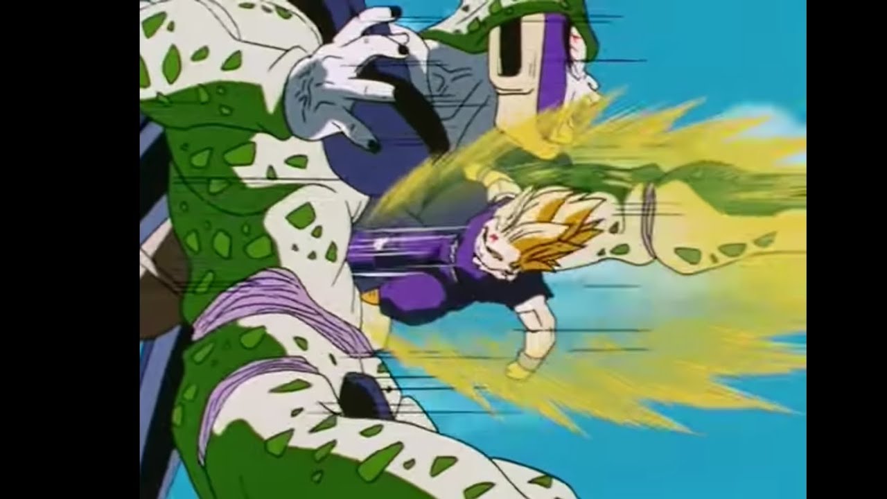 you gonna eat that? @TeamFourStar cell saga episode 60 part 2 - YouTube