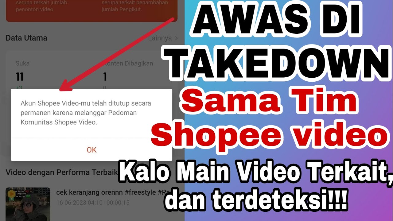 Awas Akun mu di Takedown kalo main SV Pake Cara Video Terkait - YouTube