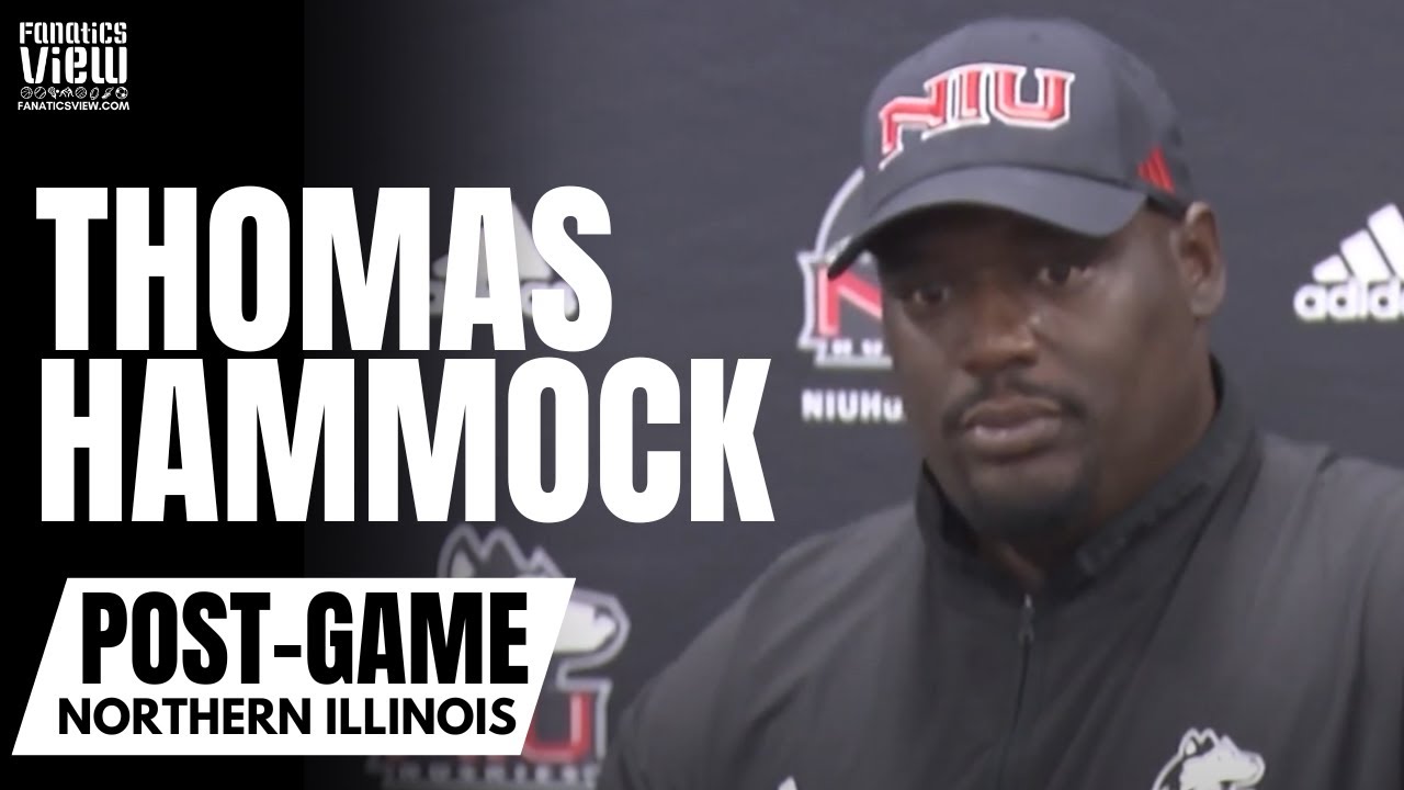 Thomas Hammock Reacts to Northern Illinois Historic Upset Win vs. Notre ...