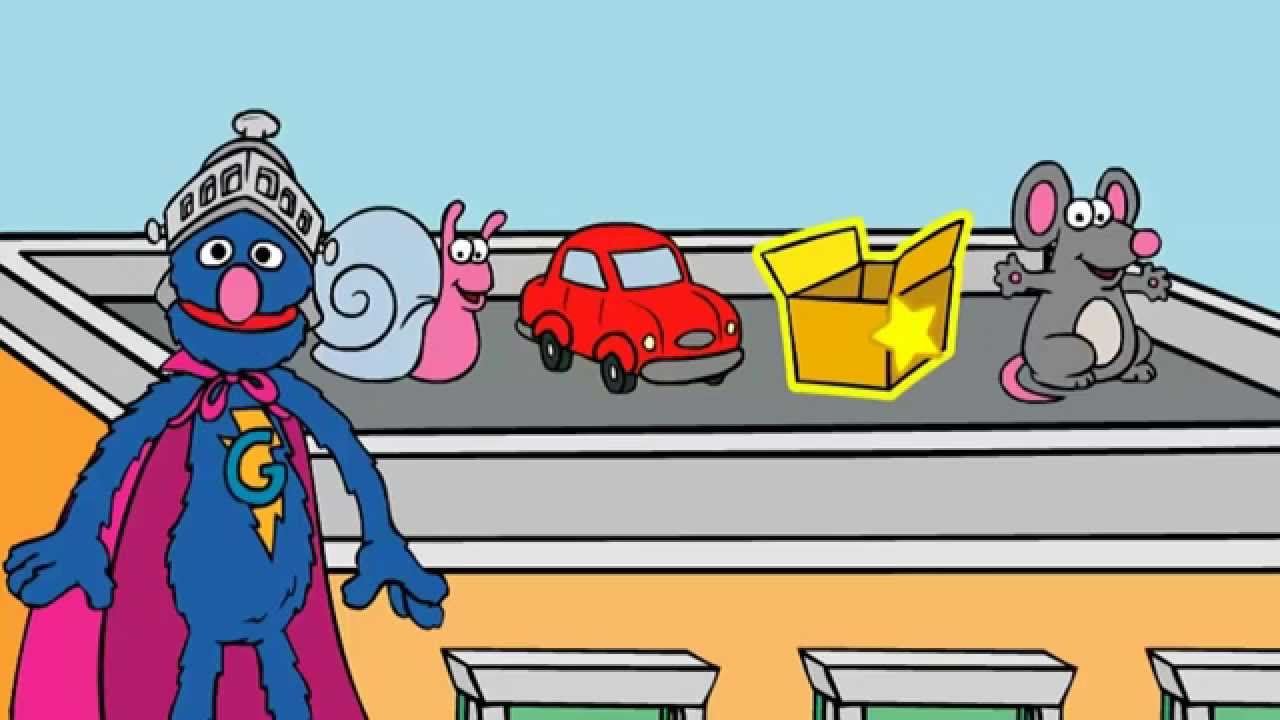 Super Grover Educational Video Game For Children English Help your ...