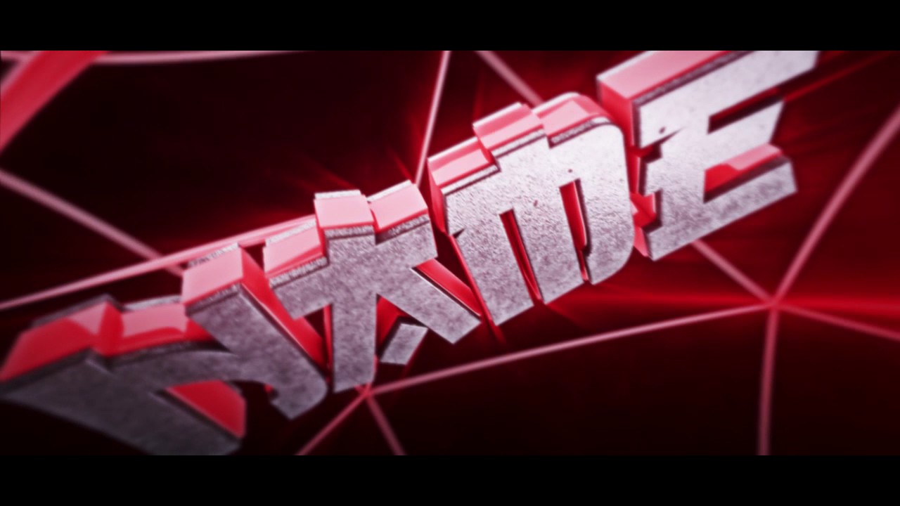 FREE TOP AMAZING RED C4D AE INTRO TEMPLATE - YouTube