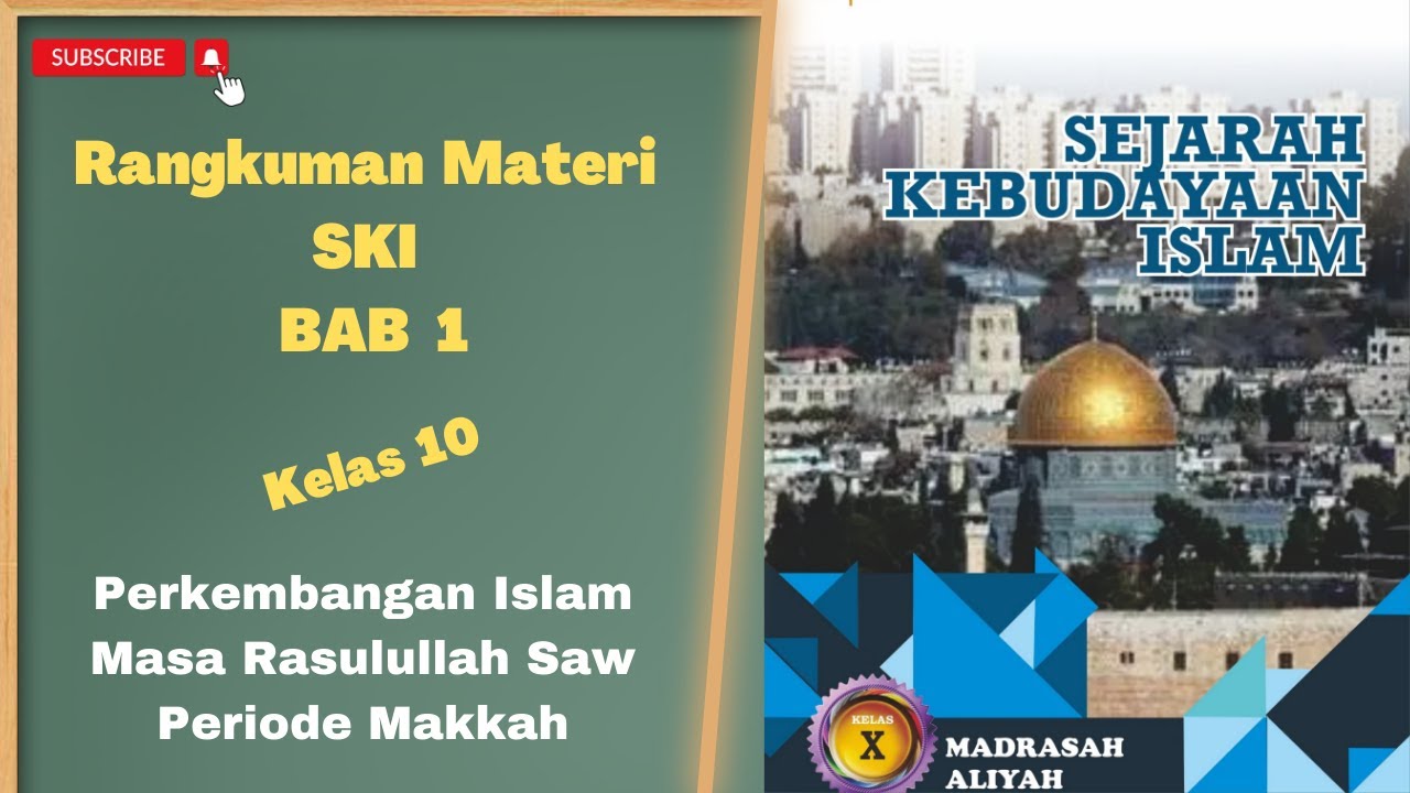 Materi SKI Kelas 10 Bab 1 Semester 1 | Perkembangan Islam Masa ...