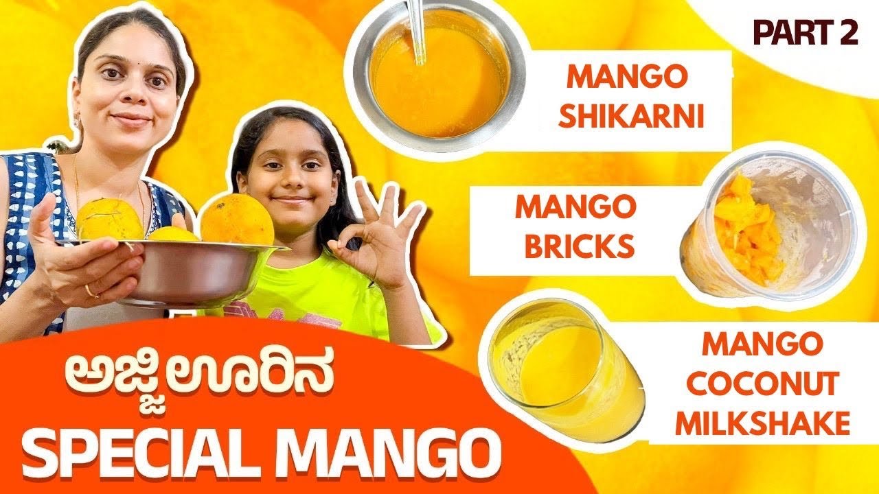 Irresistible Summer Mango Recipes | Mango Bricks | Mango Coconut ...