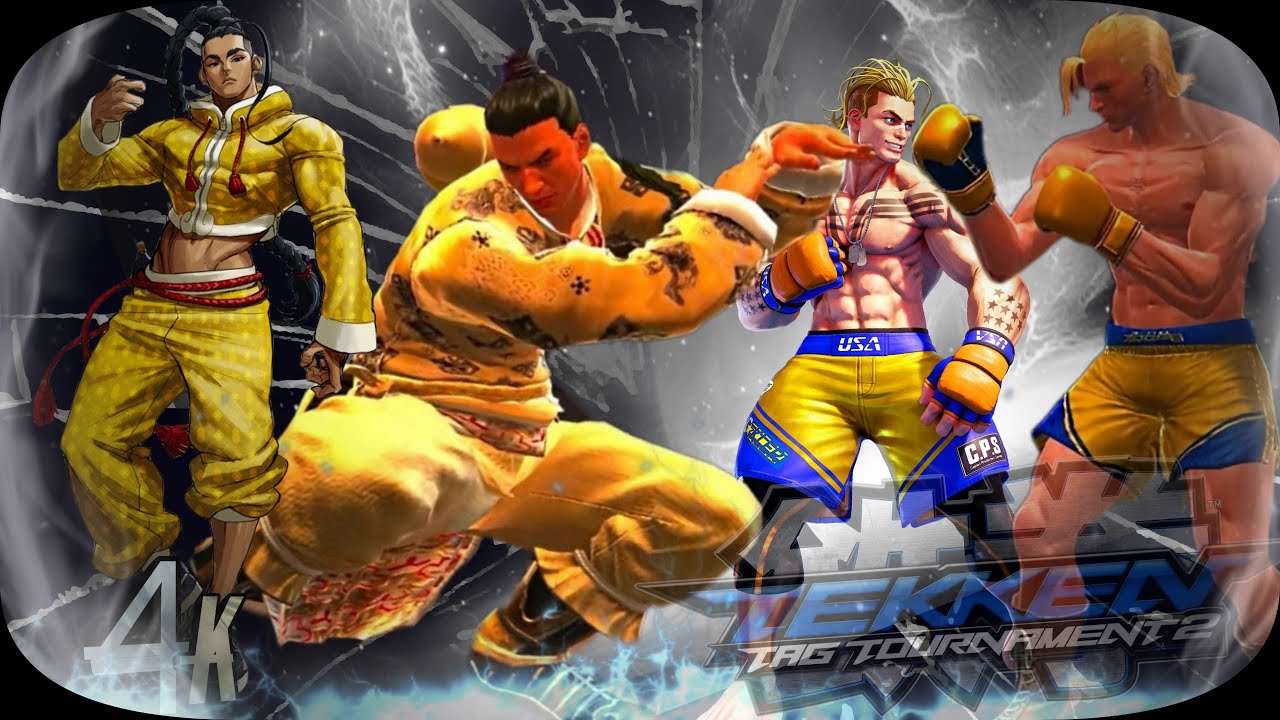 Lei ( Jamie ) & Steve ( Luke Street Fighter 5 Look ) Ultra Hard UHD 4K ...