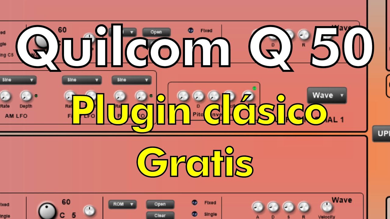 Quilcom Q 50 - Plugin clásico y gratis - YouTube