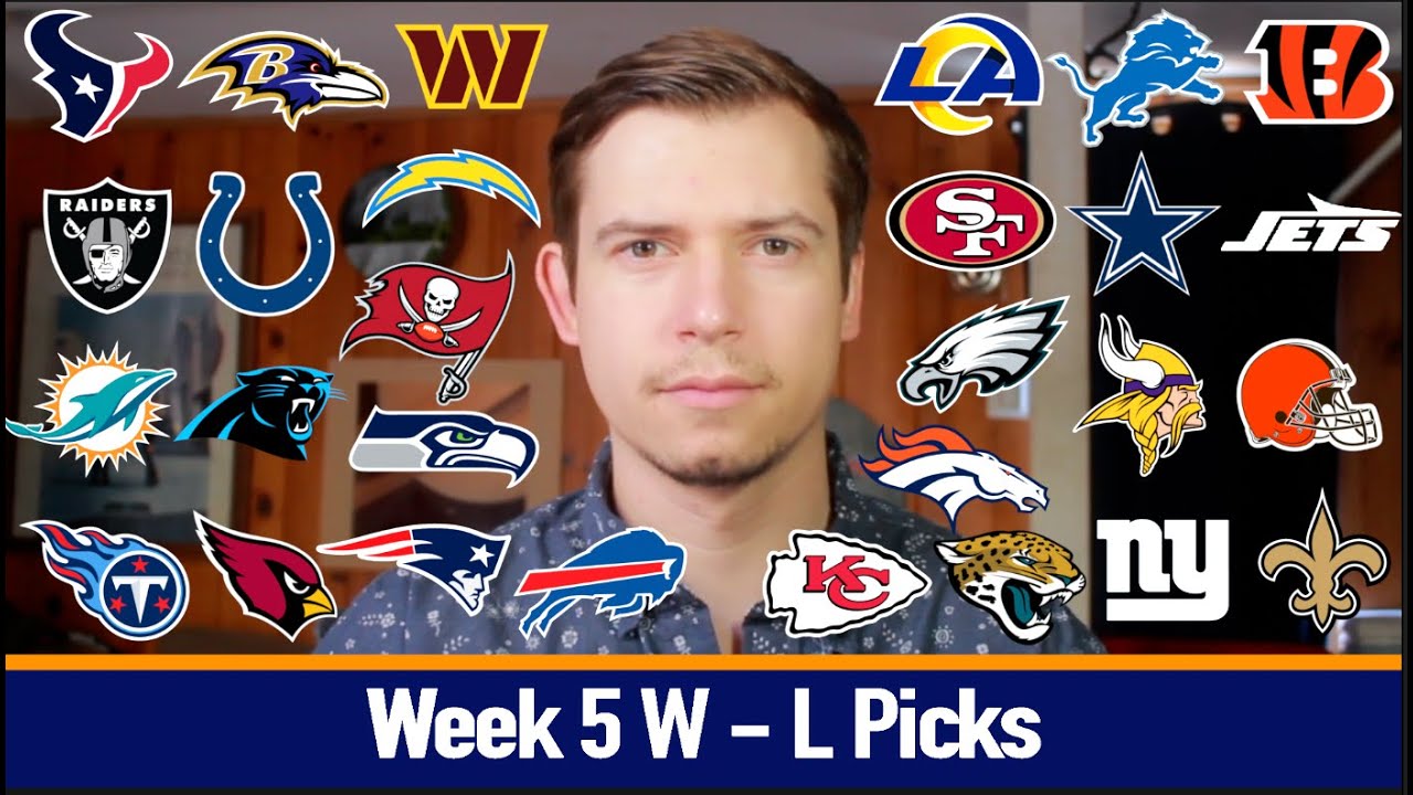 Week 5 NFL Win/Loss Picks (2025) - YouTube