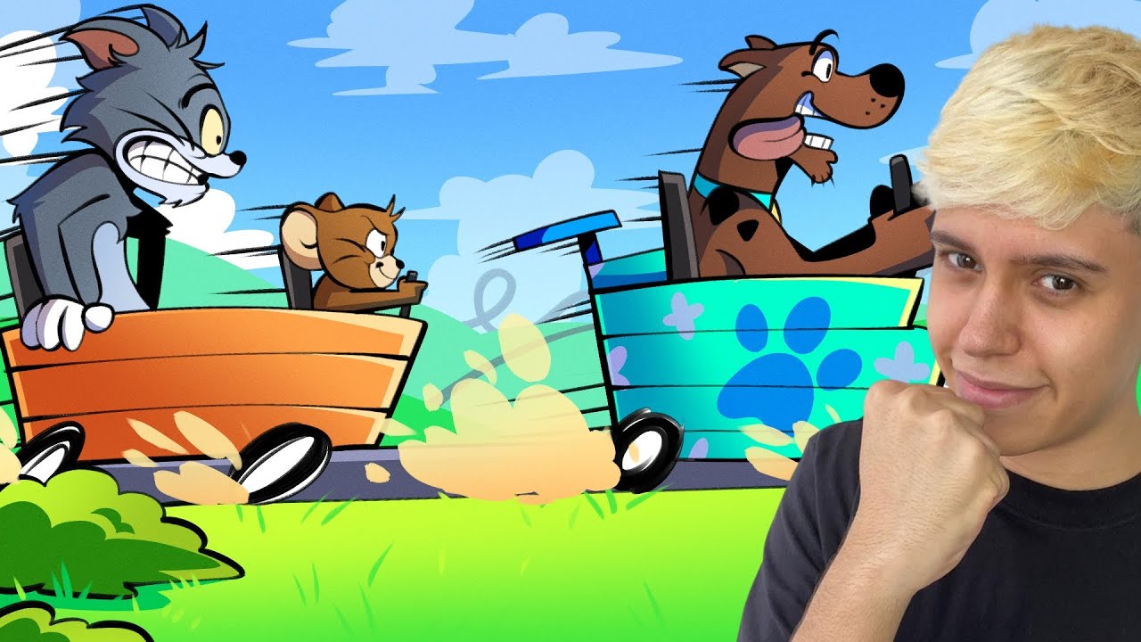 CRIEI O CARRO DO TOM E JERRY PRA UMA CORRIDA!! - YouTube