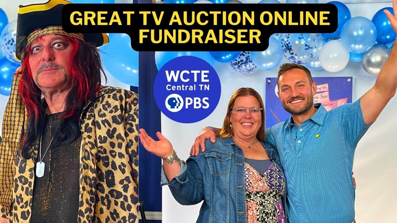 WCTE's Great TV Auction Online Fundraiser - YouTube