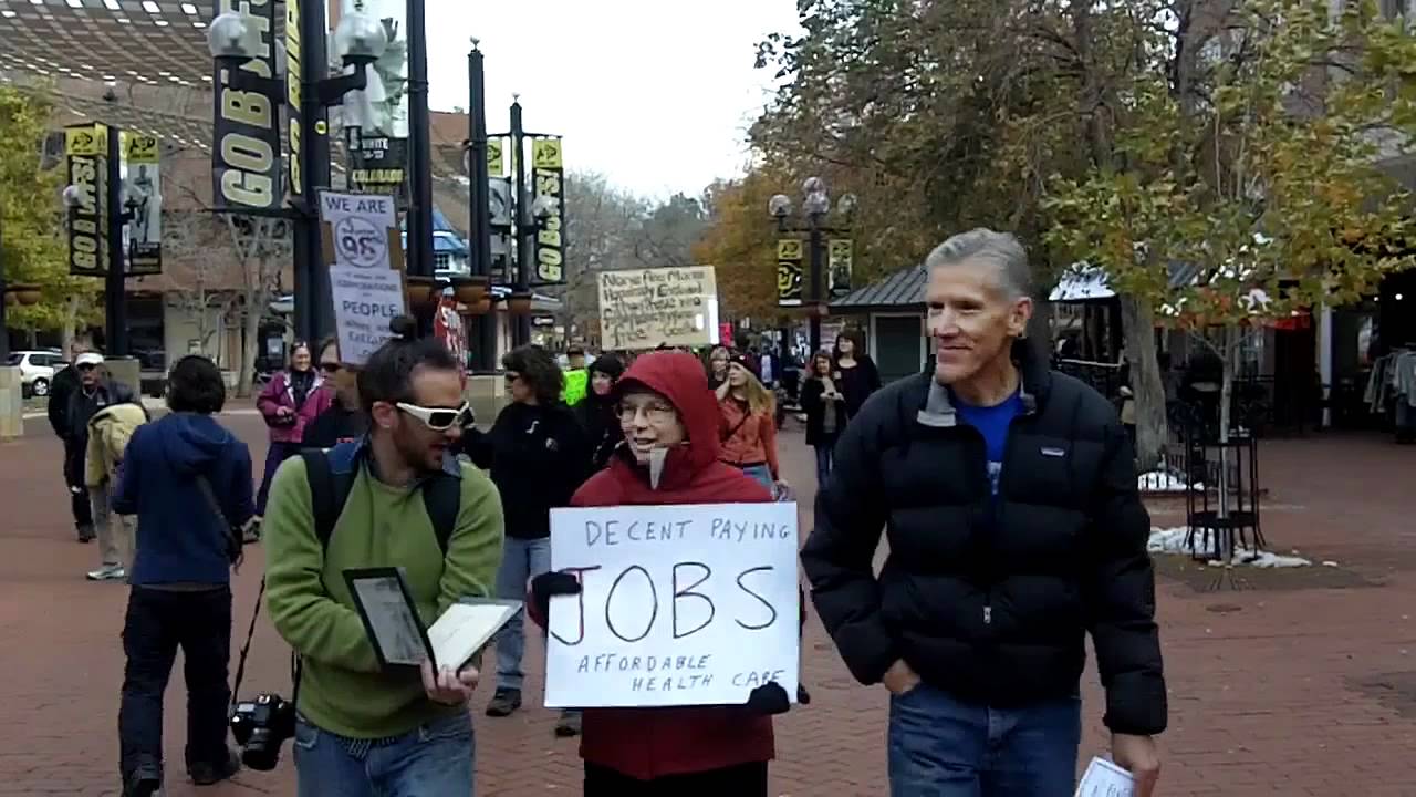 Occupy Boulder March 10-29-11 with Mall Crawl intro.mov - YouTube