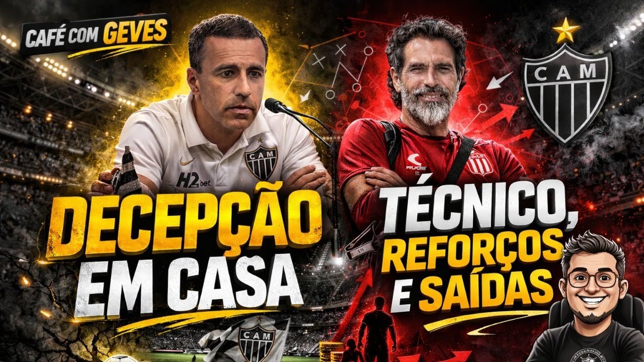 GALO DECEPCIONA EM CASA • REFORÇOS AINDA VIRÃO? • BRACKS CONFIRMA ...
