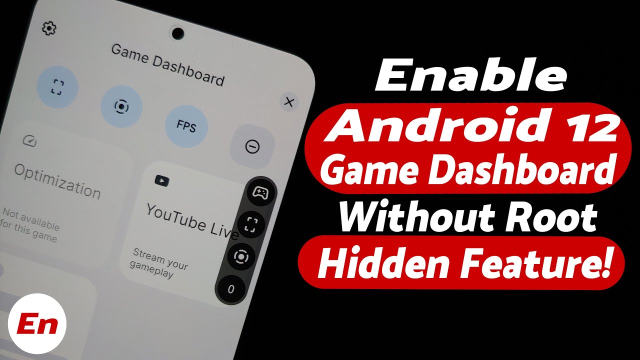 How To Enable Android 12 Hidden Gaming Dashboard Without Root | Android ...