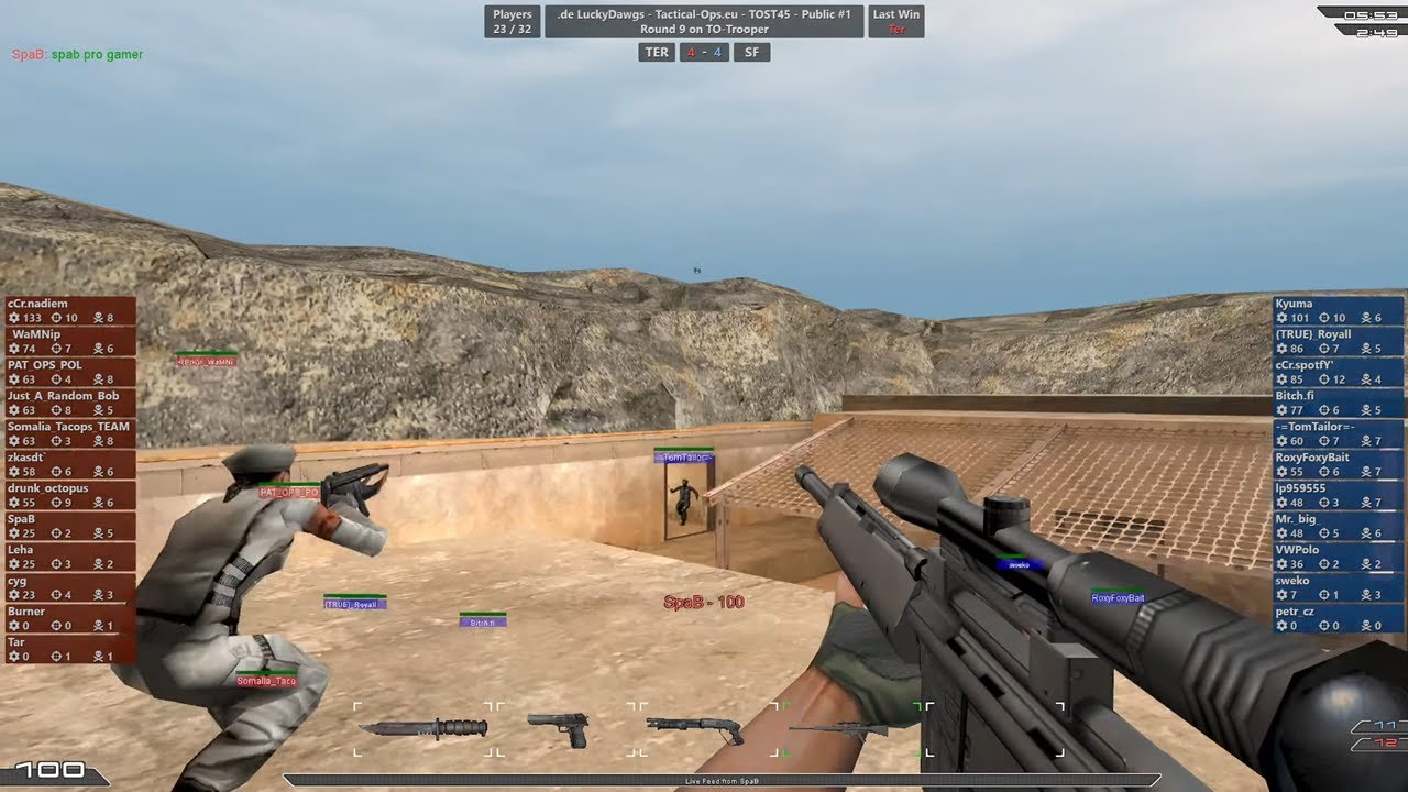 🔴 LIVE - Tactical Ops: Assault On Terror - UT99 - www.tactical-ops.eu ...