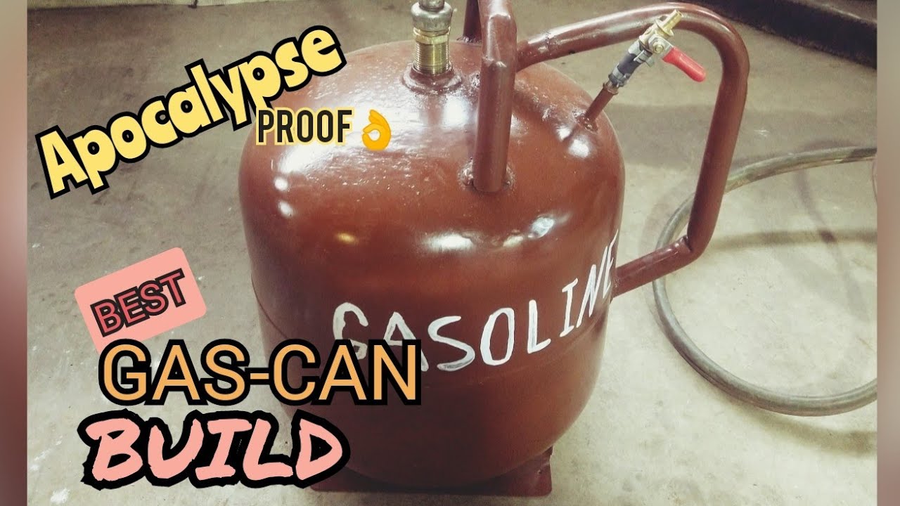 HOW TO make a gas can out of an old propane tank💥💯👌 - YouTube