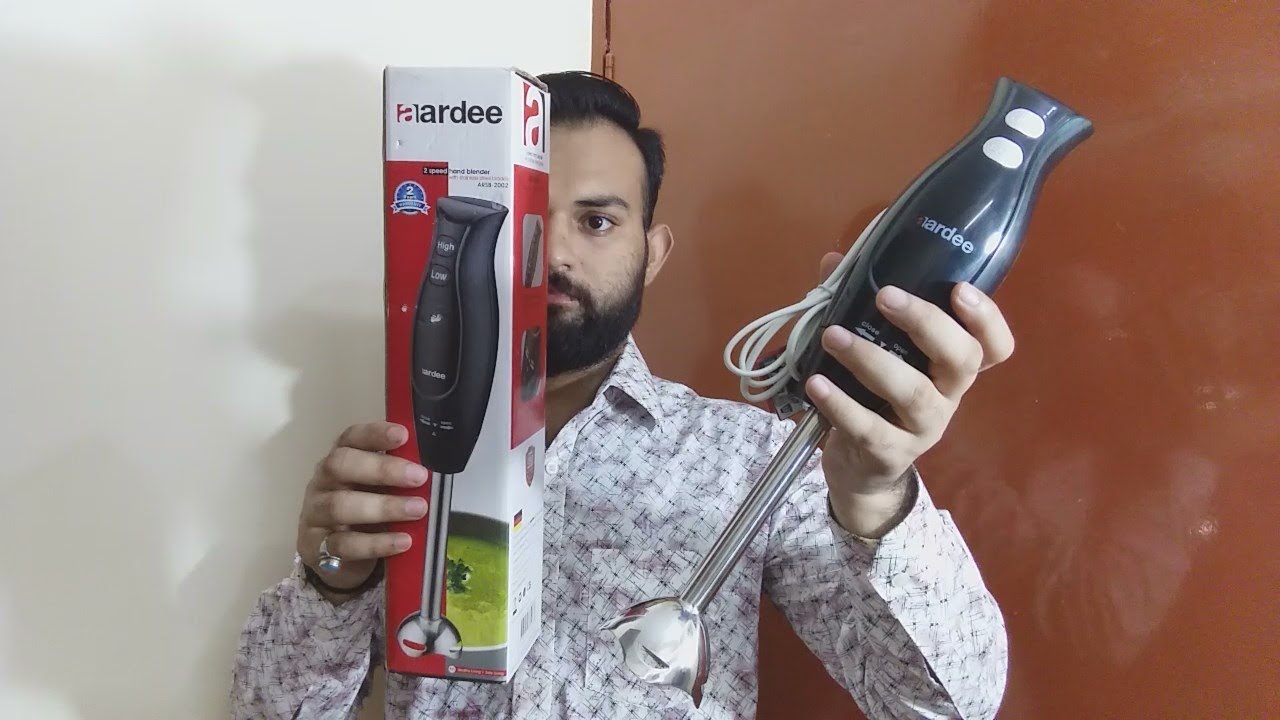 Aardee 2 Speed Hand Blender | Unboxing & Review | ARSB - 2002 ...