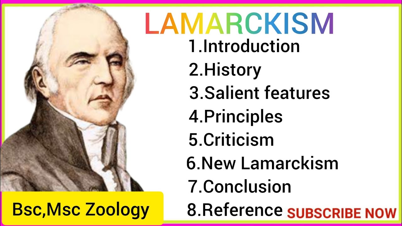 Lamarckism || Bsc,Msc Zoology Notes In Hindi || #youtube #viral - YouTube